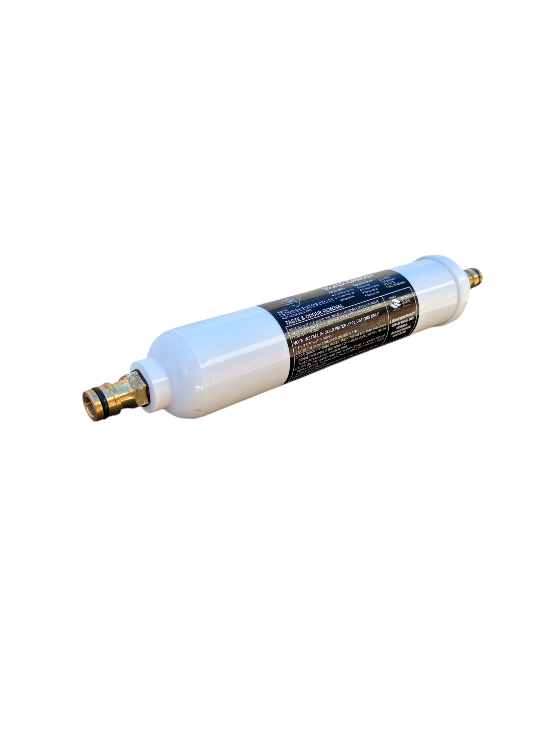 Inline Caravan Filter 20mm Snap On - Home Filtration Systems